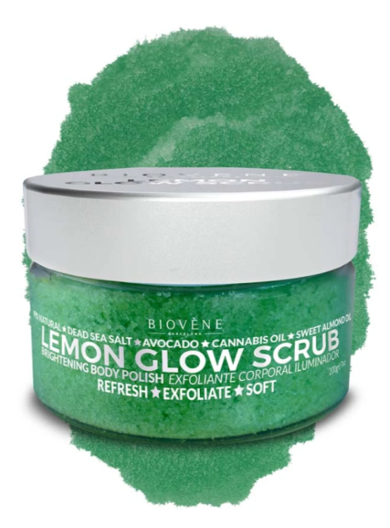 BIOVENE LEMON GLOW SCRUB Brightening Body Polish - 1Source