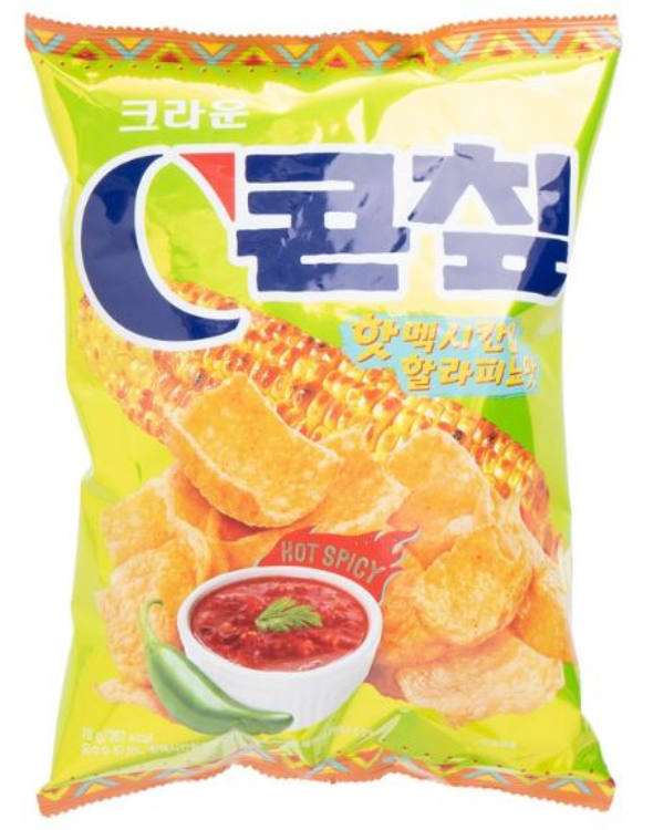 CROWN CORN Chip HOT MEXICAN & JALAPENO FLAVOR - 1Source