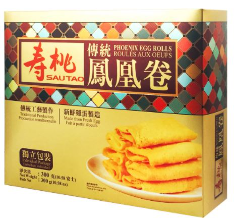 Sau Tao Phoenix Egg Rolls 壽桃 傳統鳳凰卷 - 1Source