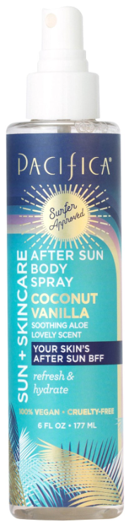 Pacifica After Sun Body Spray Coconut Vanilla - 1Source