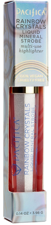 Pacifica Rainbow Crystals Liquid Mineral Strobe Multi-Use Highlighter ...