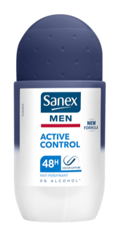 Sanex Active Control 48H Antiperspirant Roll On For Men - 1Source