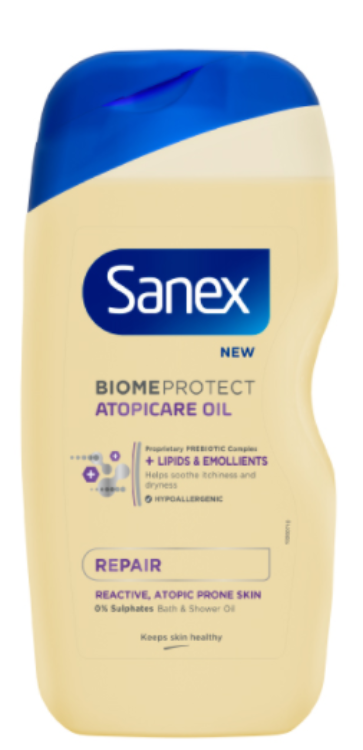 Sanex Biomeprotect Atopicare Moisture Repair Shower Oil - 1Source