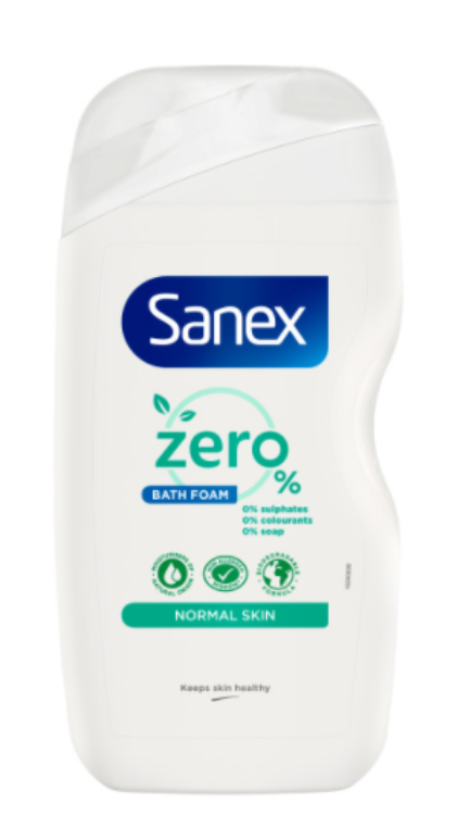 Sanex Zero% Normal Skin Bath Foam - 1Source