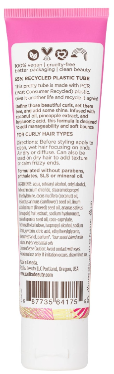 Pacifica Pineapple Swirl Curl Defining Cream Mini - 1Source