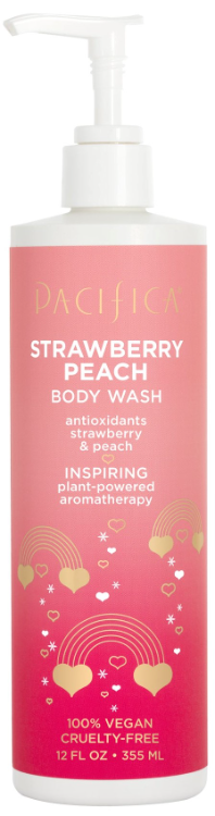 Pacifica Strawberry Peach Body Wash - 1Source