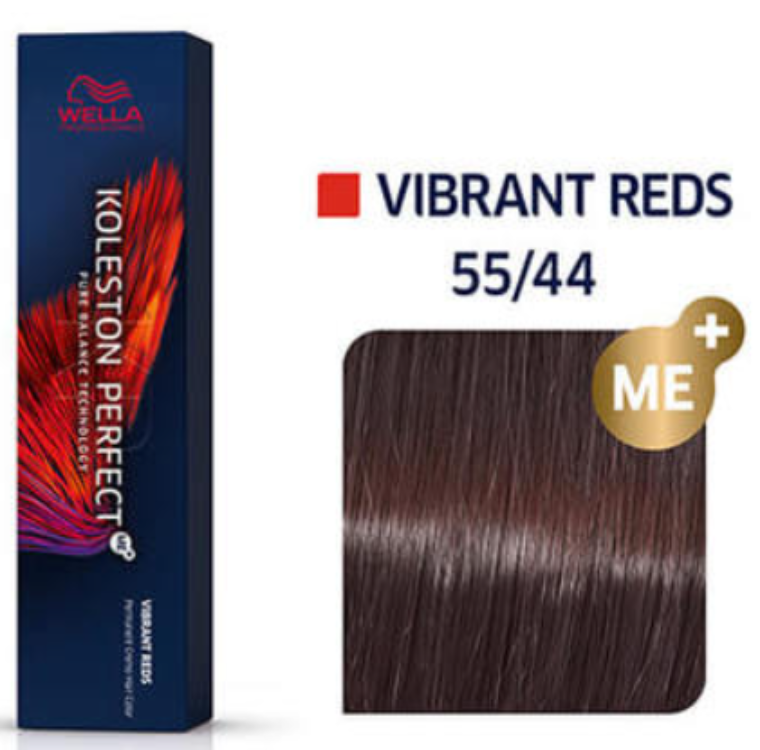 Wella Koleston Perfect 55/44 Intense Light Brown/Red Red Permanent ...