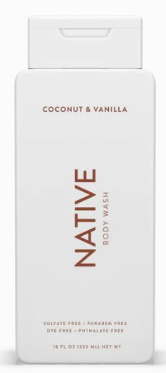 Native Body Wash Coconut & Vanilla - 1Source
