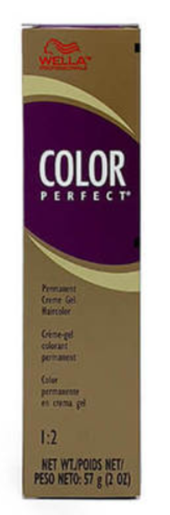 Wella Color Perfect 4RV Medium Red Violet Brown Permanent Creme Gel ...
