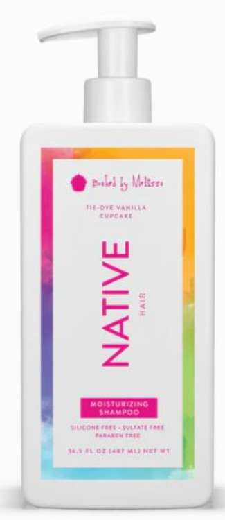 Native Tie Dye Vanilla Cupcake