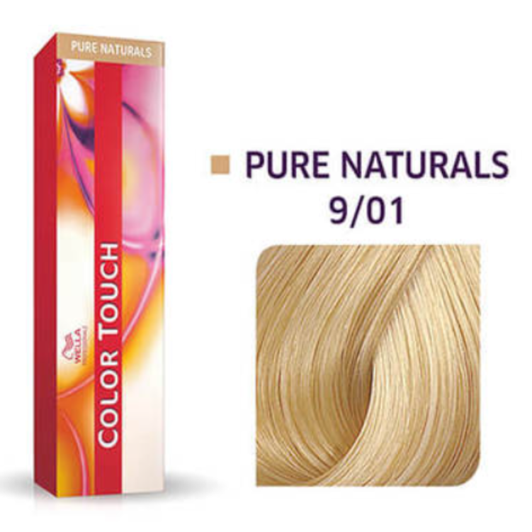 Wella Color Touch 9/01 Very Light Blonde/Natural Ash Demi Permanent ...