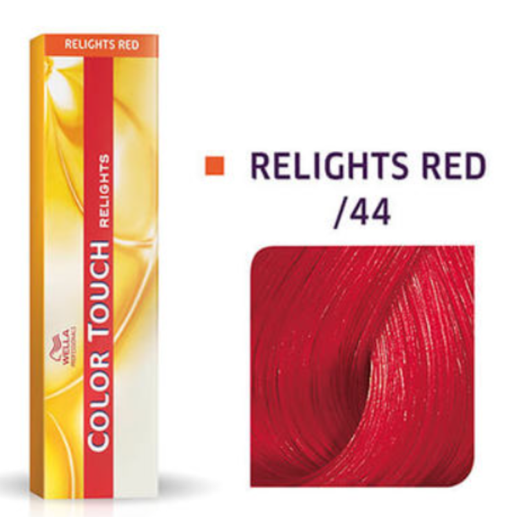 Wella Color Touch Relights /44 Intense Red Demi Permanent Relights Red ...