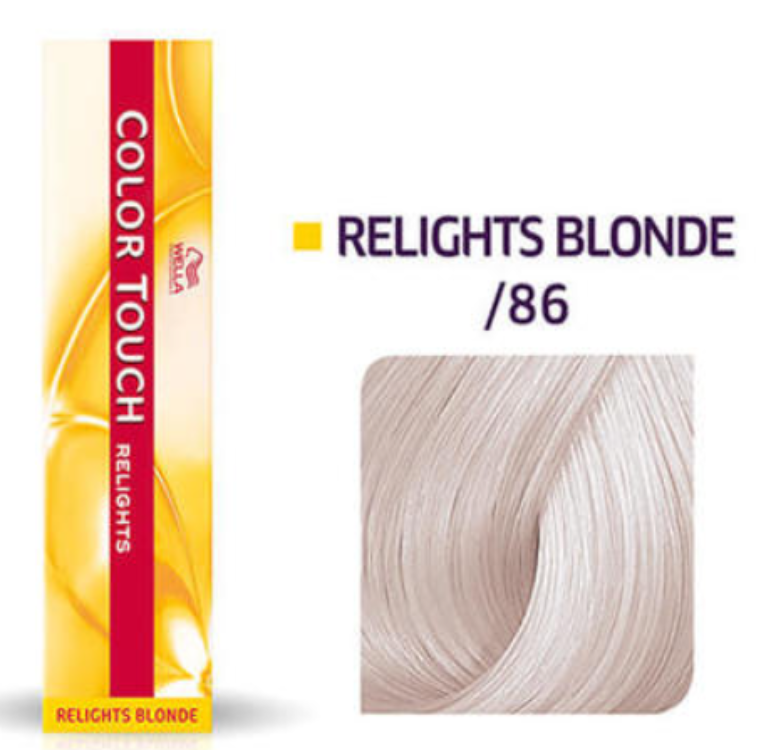 Wella Color Touch Relights /86 Pearl Violet Demi Permanent Relights Red ...