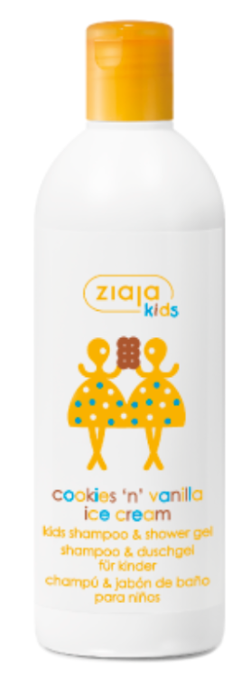 Ziaja Cookies 'N' Vanilla Ice Cream Kids Shampoo & Shower Gel - 1Source
