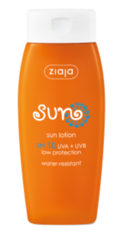 Ziaja Sun Lotion SPF 10 UVA + UVB Low Protection - 1Source