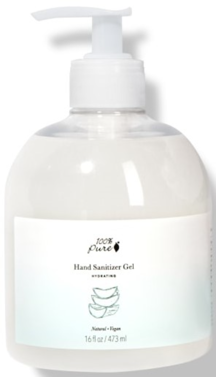 100% Pure Hand Sanitizer Gel - 1Source