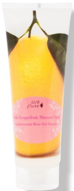100% Pure Pink Grapefruit Shower Gel - 1Source