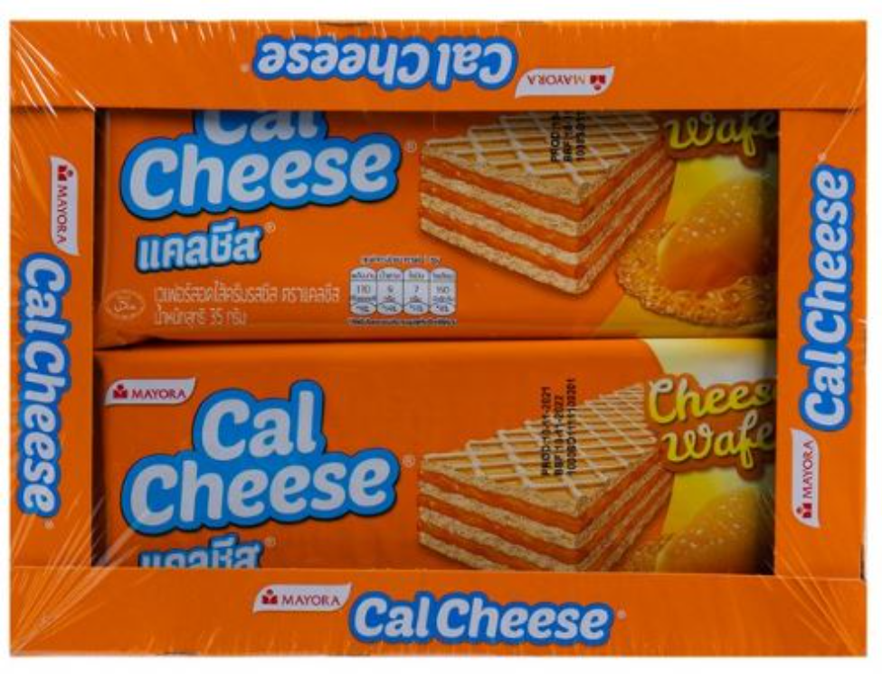 Mayora Calcheese Cream Wafer With Cheese - 1Source