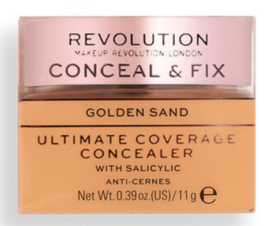 Revolution Makeup Revolution Conceal & Fix Ultimate Coverage Concealer ...