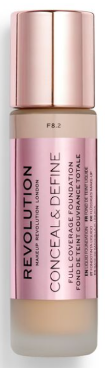 Revolution Makeup Revolution Conceal & Define Foundation F8.2 - 1Source