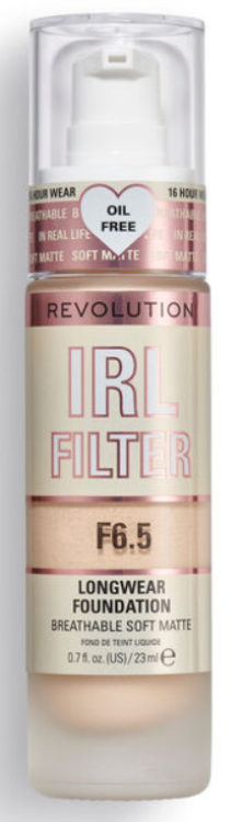 Revolution Makeup Revolution IRL Filter Longwear Foundation F6.5 - 1Source
