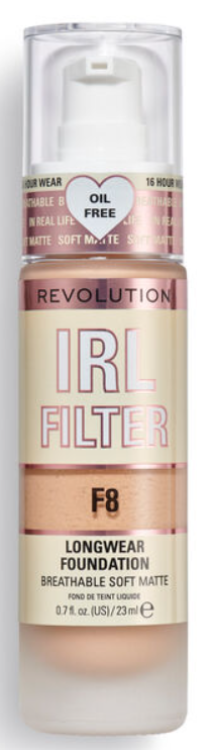 Revolution Makeup Revolution IRL Filter Longwear Foundation F8 - 1Source
