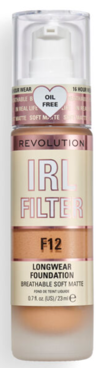 Revolution Makeup Revolution IRL Filter Longwear Foundation F12 - 1Source