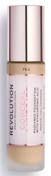 Revolution Conceal & Hydrate Foundation F8.2 - 1Source