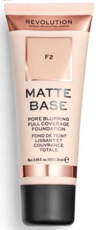 Revolution Matte Base Foundation F2 - 1Source