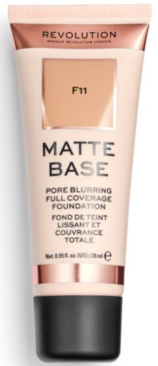 Revolution Matte Base Foundation F11 - 1Source
