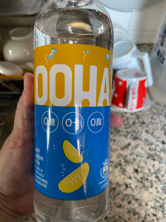 Ooha Yuzu & Sea Salt Flavoured Sparkling 柚子海鹽味汽水 - 1Source