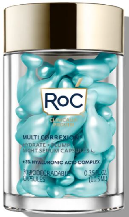 Roc MULTI CORREXION Hydrate + Plump Night Serum Capsules - 1Source