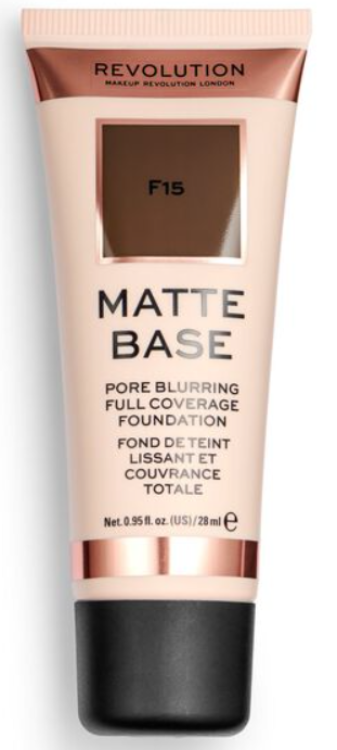 Revolution Matte Base Foundation F15 - 1Source