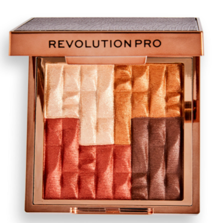 Revolution Pro Goddess Glow Shimmer Brick Bronzer Deserted - 1Source
