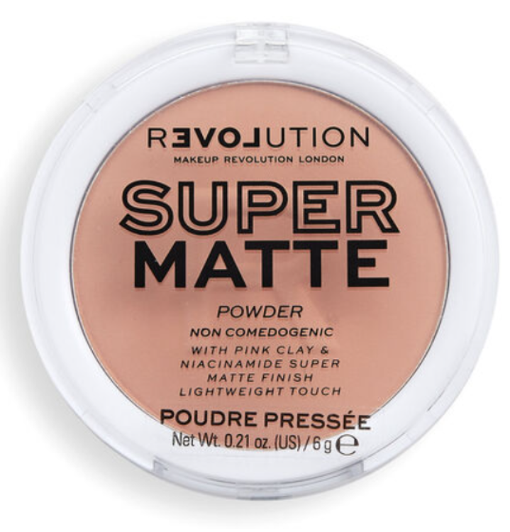 Revolution Relove By Revolution Super Matte Pressed Powder Medium Tan ...