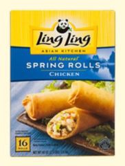 Ling Ling Chicken Spring Rolls - 1Source
