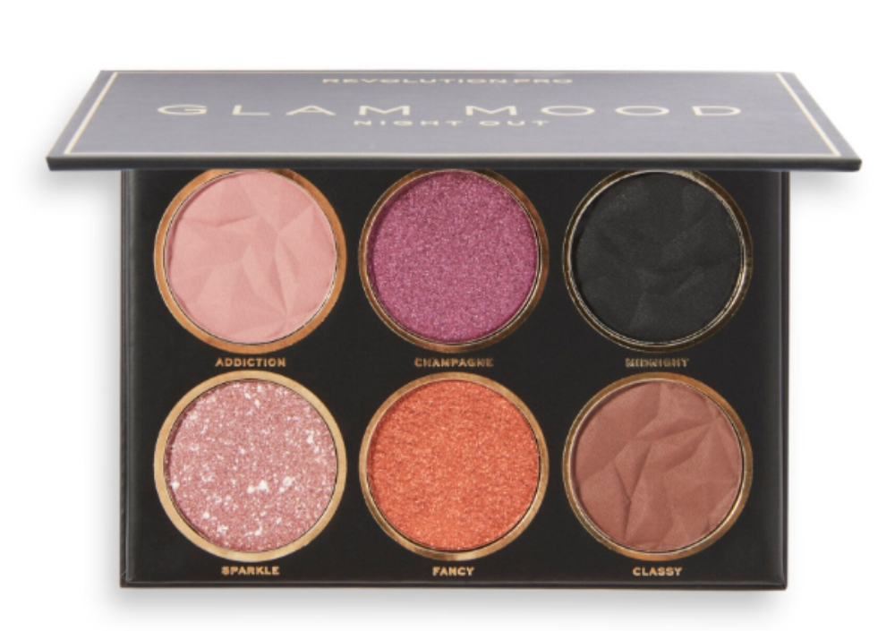 Revolution Pro Glam Mood Eyeshadow Palette Night Out - 1Source