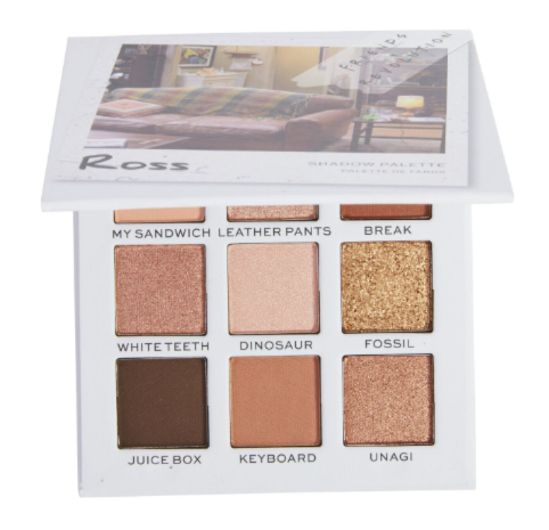 Revolution Friends X Makeup Revolution Ross Eyeshadow Palette - 1Source