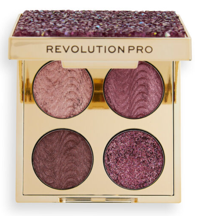 Revolution Pro Eyeshadow Palette Quad Pink Topaz - 1Source