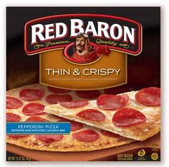 Red Baron Thin & Crispy Pepperoni Pizza - 1Source