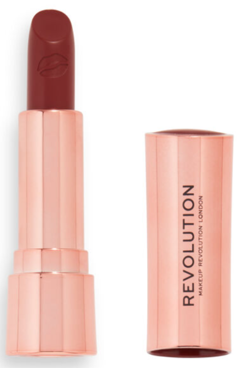 Revolution Satin Kiss Lipstick Show Stopper Red - 1Source