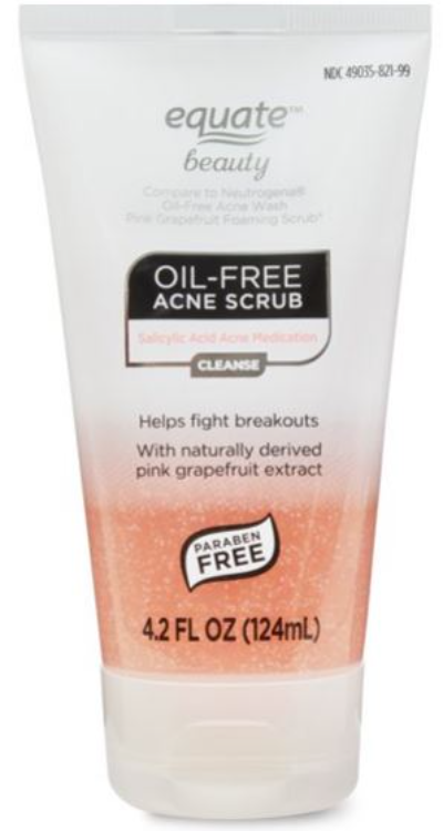 Equate Beauty Oil Free Acne Scrub Cleanse - 1Source