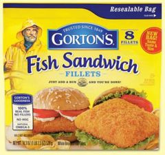 Gorton'S Breaded & Battered Fillets Fish Sandwich Fillets - 1Source