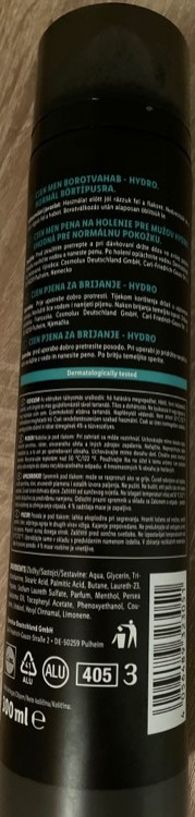 Cien Men Shaving Foam Hydro Refreshing & Revitalising - 1Source
