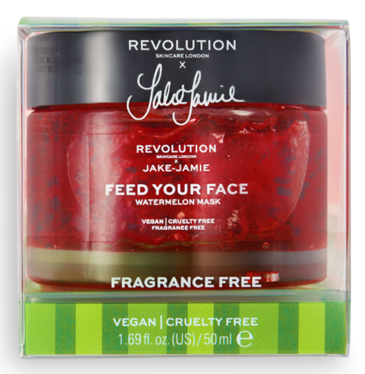 Revolution Skincare X Jake Jamie Watermelon Face Mask Fragrance Free ...