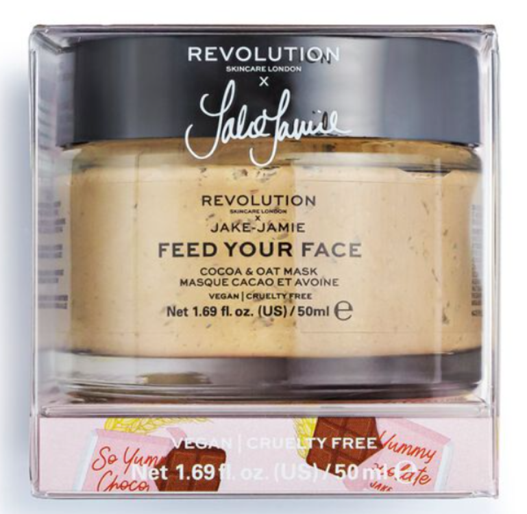Revolution Skincare X Jake Jamie Feed Your Face Cocoa & Oat Mask - 1Source