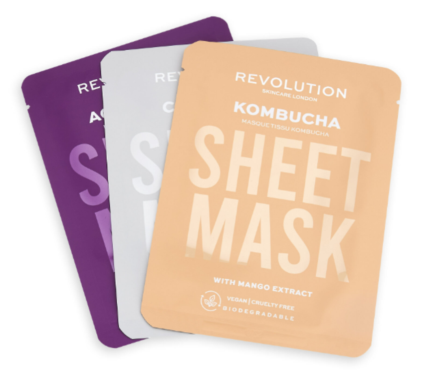Revolution Skincare Combination Skin Biodegradable Sheet Mask - 1Source