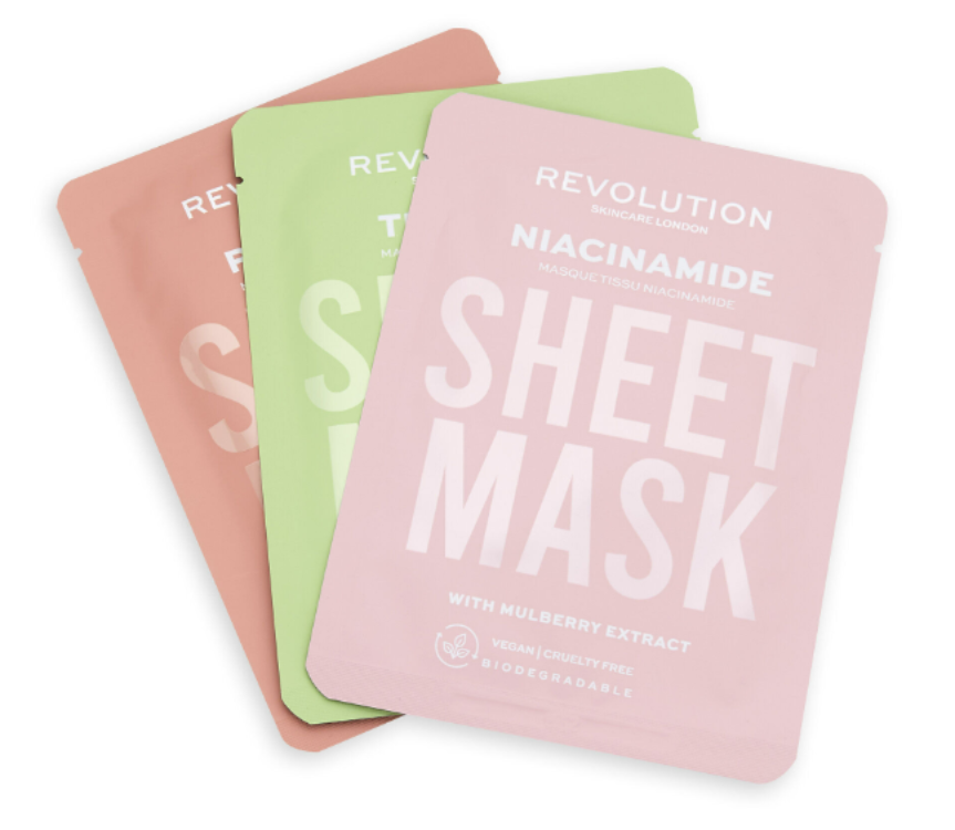 Revolution Skincare Oily Skin Biodegradable Sheet Mask - 1Source