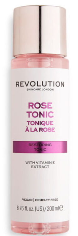 Revolution Skincare Rose Tonic Restoring Tonic With Vitamin E Extract ...