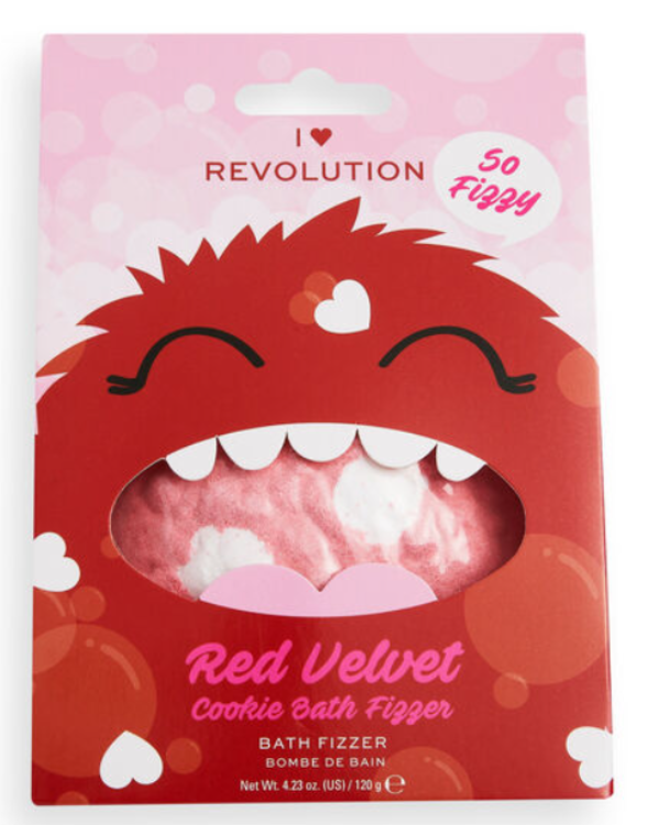 Revolution I Heart Revolution Red Velvet Cookie Bath Fizzer - 1Source